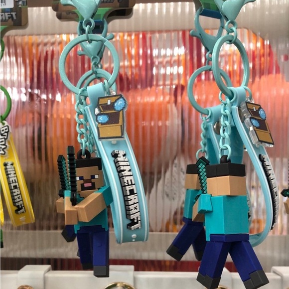 Accessories | Miniso Minecraft Steve Keychain | Poshmark